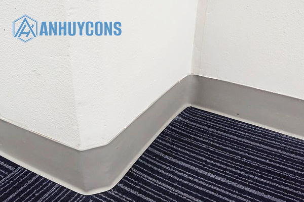 Len Chân Tường Cuộn PVC 60 - 75 - 100mm, Bảng giá len chân tường nhựa ...